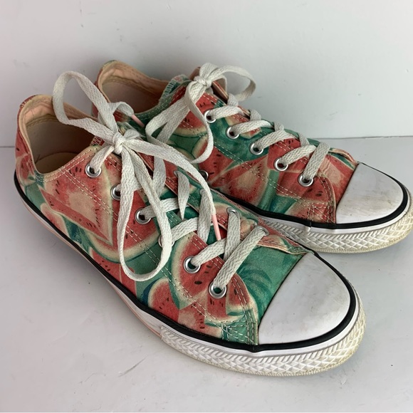 Converse | Shoes | Converse Watermelon Print Sneakers | Poshmark